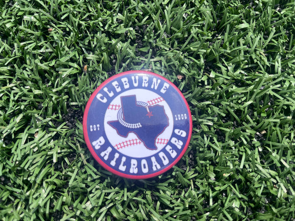Railroaders Button – Cleburne Railroaders Shop